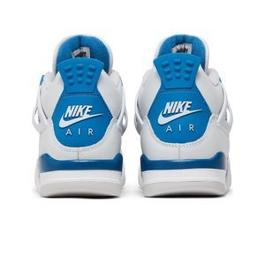 Jordan | Shoes | Jordan 4 Retro Grade School Off White Military Blue ...